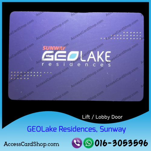 GEOLake Residences at Sunway Selangor Access Card – Access Card Shop
