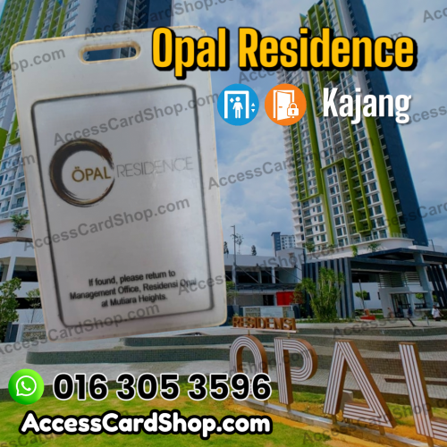 Opal Residence at Kajang Selangor Access Card – Access Card Shop
