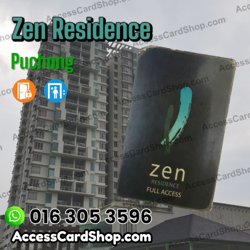 Zen Residence at Puchong Selangor Access Card – Access Card Shop