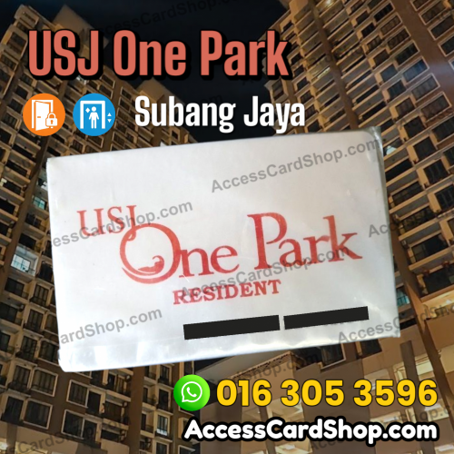 USJ One Park Condominium at Subang Jaya Selangor Access Card – Access Card Shop